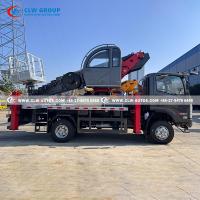 China ISUZU KV600 30m Aerial Work Platform Truck 7-Section Telescopic Boom 360 Rotation 130HP for sale