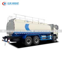 China FAW J6P 6x6 390HP 25000L Fuel Delivery Truck All-Wheel Drive Off-Road Tanker for sale