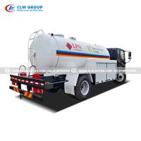 China FAW 10m³ LPG Bobtail Refueling Truck Right-Hand Drive Q345R Steel Tank for Africa for sale