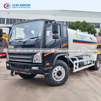 China FAW 10m³ LPG Bobtail Refueling Truck Right-Hand Drive Q345R Steel Tank for Africa for sale