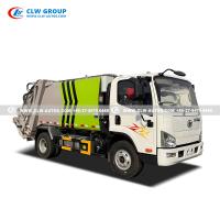 China FAW J6F 6m³ Garbage Compactor Truck Anti-Leakage Sealing 130HP Waste Management for sale