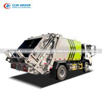 China FAW J6F 6m³ Garbage Compactor Truck Anti-Leakage Sealing 130HP Waste Management for sale