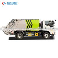 China FAW J6F 6m³ Garbage Compactor Truck Anti-Leakage Sealing 130HP Waste Management for sale