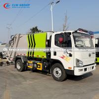 China FAW J6F 6m³ Garbage Compactor Truck Anti-Leakage Sealing 130HP Waste Management for sale