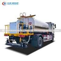 China FAW J6L 10CBM Asphalt Distributor Truck with Computer-Controlled Spray and RIELLO Burner for sale
