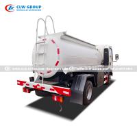 China HOWO 4x2 Fuel Dispenser Truck Explosion-Proof 5-60 L/min 116hp Diesel Engine for sale