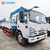 China ISUZU KV100 5 Ton XCMG Crane Truck 6 Meter Length Euro VI Engine 4x2 Chassis for sale