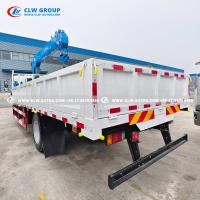 China ISUZU KV100 5 Ton XCMG Crane Truck 6 Meter Length Euro VI Engine 4x2 Chassis for sale