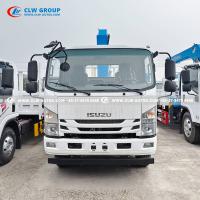 China ISUZU KV100 5 Ton XCMG Crane Truck 6 Meter Length Euro VI Engine 4x2 Chassis for sale