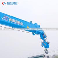 China ISUZU KV100 5 Ton XCMG Crane Truck 6 Meter Length Euro VI Engine 4x2 Chassis for sale