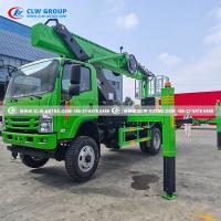 China ISUZU 4x4 33m Telescopic Cherry Picker Truck Insulated Bucket Aerial Work Platform for sale