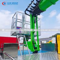 China ISUZU 4x4 33m Telescopic Cherry Picker Truck Insulated Bucket Aerial Work Platform for sale