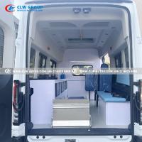 China Ford V363 Transit Intensive Care Ambulance 175hp Diesel 430Nm Torque for sale