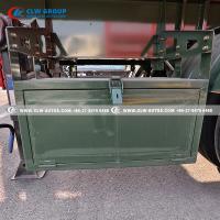 China 45T 3-Axle Rear-Tipping Semi-Trailer with HYVA Cylinder and 28T Yahua Landing Legs for sale