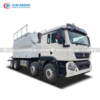 China SINOTRUK HOWO 15T On-Site Mixed Explosive Truck PLC Automated Mixing 360 Degree Boom for sale