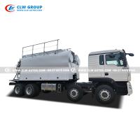 China SINOTRUK HOWO 15T On-Site Mixed Explosive Truck PLC Automated Mixing 360 Degree Boom for sale