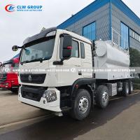 China SINOTRUK HOWO 15T On-Site Mixed Explosive Truck PLC Automated Mixing 360 Degree Boom for sale