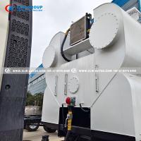 China SINOTRUK HOWO 15T On-Site Mixed Explosive Truck PLC Automated Mixing 360 Degree Boom for sale
