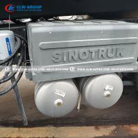 China SINOTRUK HOWO 15T On-Site Mixed Explosive Truck PLC Automated Mixing 360 Degree Boom for sale
