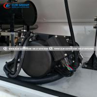 China SINOTRUK HOWO 15T On-Site Mixed Explosive Truck PLC Automated Mixing 360 Degree Boom for sale