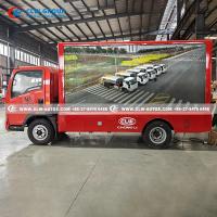China HOWO P3 LED Mobile Advertising Truck P4 Display 15KW Diesel Generator for sale