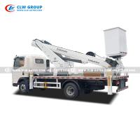 China HOWO 21m Aerial Work Platform 360 Degree Rotation 200kg Load Capacity High Reach Boom for sale