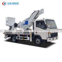 China HOWO 21m Aerial Work Platform 360 Degree Rotation 200kg Load Capacity High Reach Boom for sale