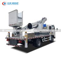 China HOWO 21m Aerial Work Platform 360 Degree Rotation 200kg Load Capacity High Reach Boom for sale