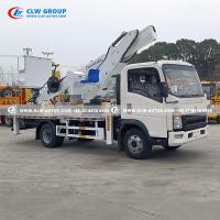 China HOWO 21m Aerial Work Platform 360 Degree Rotation 200kg Load Capacity High Reach Boom for sale