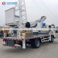 China HOWO 21m Aerial Work Platform 360 Degree Rotation 200kg Load Capacity High Reach Boom for sale