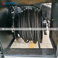 China FAW JK6 Combined Jetting Vacuum Truck 310HP Weichai Engine 4000L Water 8000L Sewage Tank for sale
