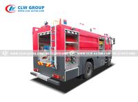 China FAW J6L Fire Fighting Truck 5000L Water 2000L Foam 40-60 L/s Pump for Professional Fire Brigade for sale