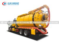 China Isuzu 6x4 Sewer Cleaning Truck 20 m³ Tank Cold Weather Municipal Sanitation for sale