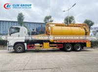 China Isuzu 6x4 Sewer Cleaning Truck 20 m³ Tank Cold Weather Municipal Sanitation for sale