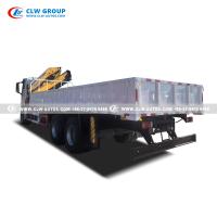 China Isuzu FVZ 300HP 10-Ton Knuckle Boom Crane Truck Integrated Transport and Lifting for Construction for sale