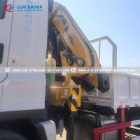 China Isuzu FVZ 300HP 10-Ton Knuckle Boom Crane Truck Integrated Transport and Lifting for Construction for sale