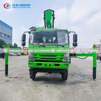 China ISUZU 700P 4x4 190HP 33m Telescopic Boom Lift Truck Aerial Work Platform for sale