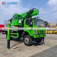 China ISUZU 700P 4x4 190HP 33m Telescopic Boom Lift Truck Aerial Work Platform for sale