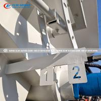 China 55m³ Aluminum Bulk Feed Semi-Trailer 3-Axle Hydraulic Discharge 750 kg/min for sale