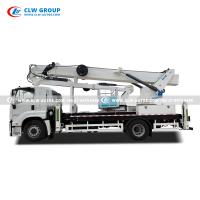China ISUZU GIGA 34m Insulated Aerial Work Truck 360 Degree Rotation Dielectric Bucket for sale