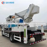 China ISUZU GIGA 34m Insulated Aerial Work Truck 360 Degree Rotation Dielectric Bucket for sale