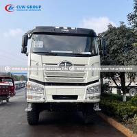 China FAW J6P 6x6 25000L Fuel Tanker Truck 390HP Diesel Bowser for Mining for sale