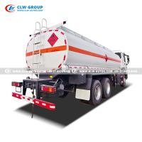 China HOWO 371HP 20000L Fuel Tanker Truck 6x4 Heavy Duty Diesel Bowser for Mining for sale