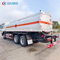 China HOWO 371HP 20000L Fuel Tanker Truck 6x4 Heavy Duty Diesel Bowser for Mining for sale