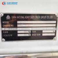 China HOWO 371HP 20000L Fuel Tanker Truck 6x4 Heavy Duty Diesel Bowser for Mining for sale