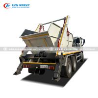 China Isuzu Hook Lift Garbage Truck Hydraulic Hook Lift System Single Operator Control Durable Isuzu Chassis for sale