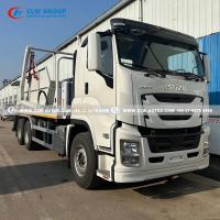 China Isuzu Hook Lift Garbage Truck Hydraulic Hook Lift System Single Operator Control Durable Isuzu Chassis for sale