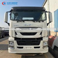 China Isuzu Hook Lift Garbage Truck Hydraulic Hook Lift System Single Operator Control Durable Isuzu Chassis for sale