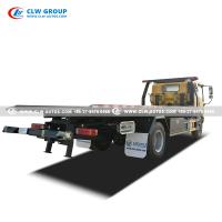 China FAW 160HP One-to-One Wrecker Tow Truck Yuchai Diesel Engine 4x2 Chassis Roadside Recovery for sale