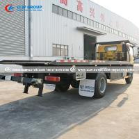 China FAW 160HP One-to-One Wrecker Tow Truck Yuchai Diesel Engine 4x2 Chassis Roadside Recovery for sale